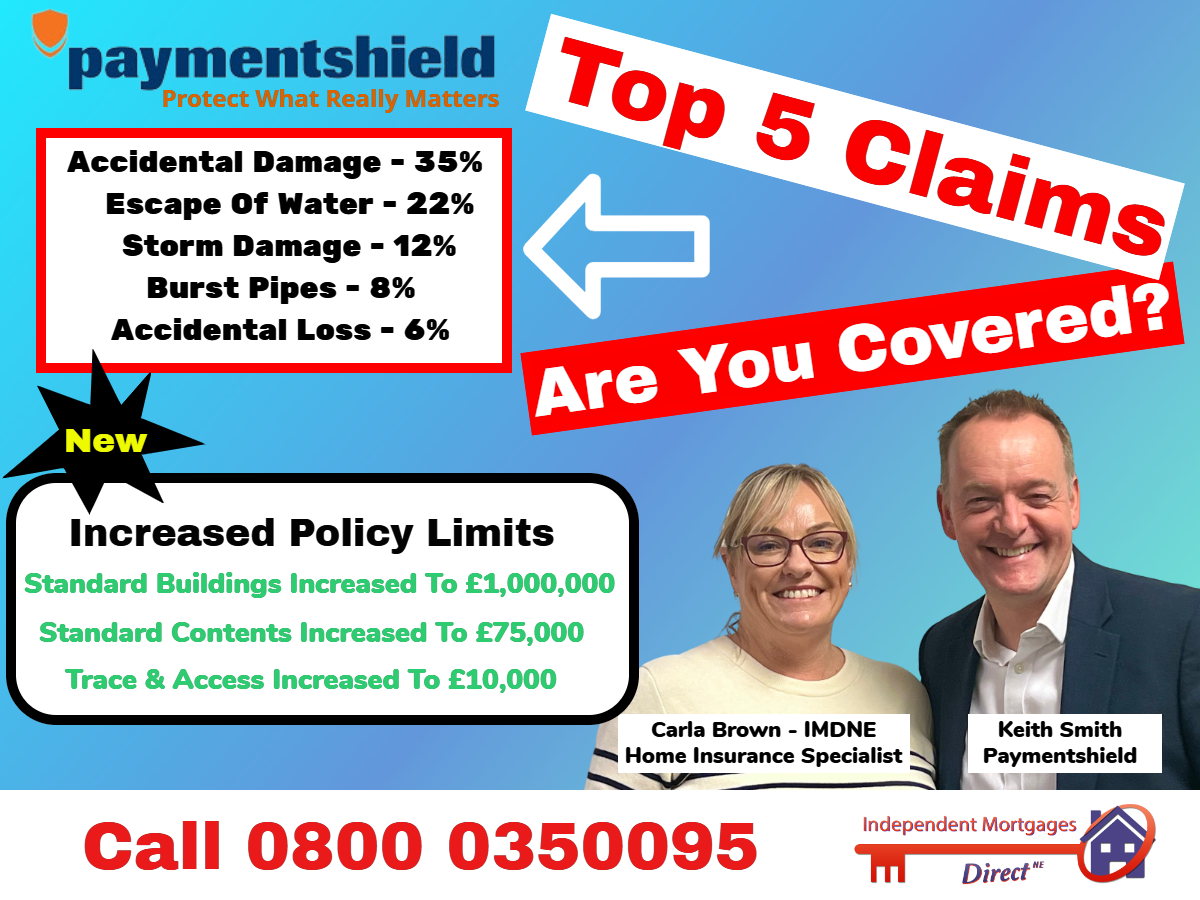 Top 5 Claims ️ - Buildings & Contents Insurance ️