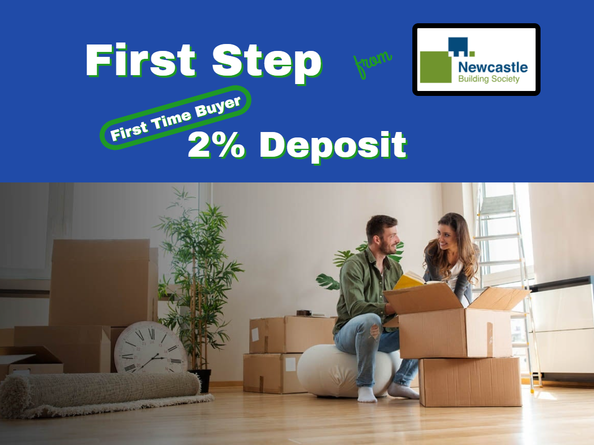 First Step Mortgage - 2% Deposit - 98% Mortgage